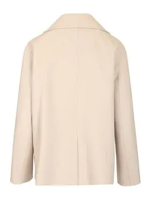 Max Mara Margot Double-breasted Tailored Wool Blazer - Sand-colored