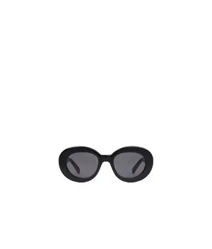 Celine Triomphe Skate 01 Sunglasses In Acetate - Black
