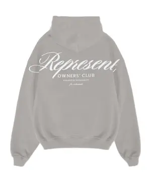 REPRESENT Owners Club Oversized Hoodie - Slate