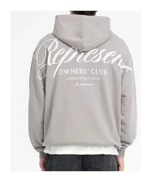 REPRESENT Owners Club Oversized Hoodie - Slate