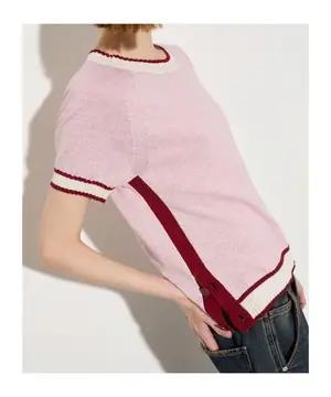 MAXCO. Max&co. Short-sleeve Knitted T-shirt