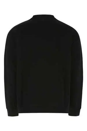Prada Logo Plaque Round-neck Sweatshirt
