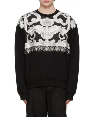 Versace Baroque Print Sweatshirt
