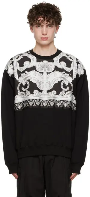 Versace Baroque Print Sweatshirt
