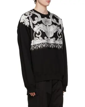 Versace Baroque Print Sweatshirt