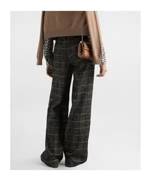 Dolce & Gabbana Check Pattern Tailored Trousers