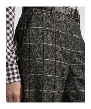Dolce & Gabbana Check Pattern Tailored Trousers