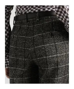 Dolce & Gabbana Check Pattern Tailored Trousers