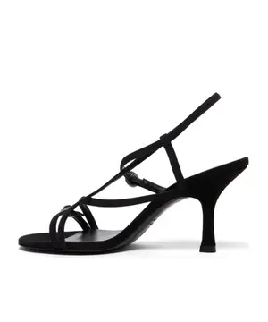 STUART WEITZMAN Kensington Strappy Sandal 85 - Black