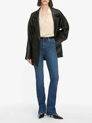 FRAME High-rise Flared Jeans