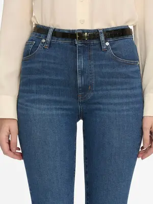FRAME High-rise Flared Jeans