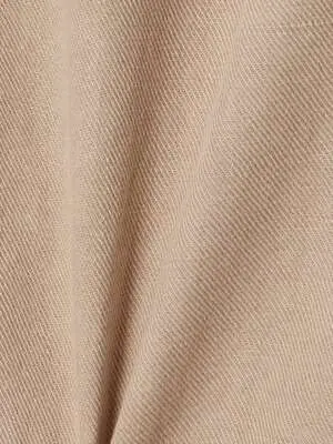Brunello Cucinelli Logo Patch High-waisted Skirt