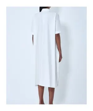 MAISON MARGIELA Side Slit Midi Dress