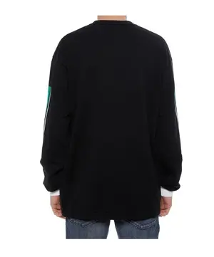 Kenzo Round Neck Pullover With Arm Letter Pattern