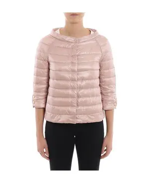Herno Cropped Sleeve Down Jacket