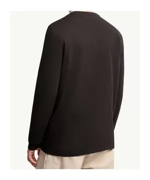 Moncler Logo Detail Crewneck Sweatshirt - Black