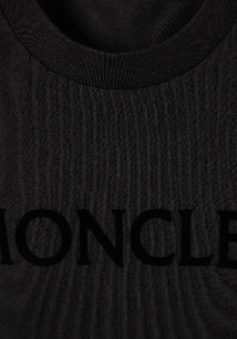 Moncler Logo Detail Crewneck Sweatshirt - Black