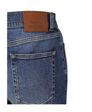 Alexander McQueen Slim Fit Denim Jeans