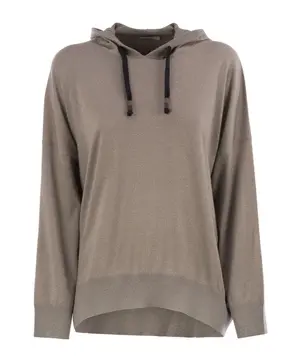 Brunello Cucinelli Drawstring Hoodie