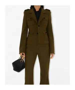 Burberry Knight Arc Zipped Tote Bag - Black