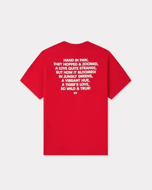 Kenzo Cartoon Genderless T-shirt - Red