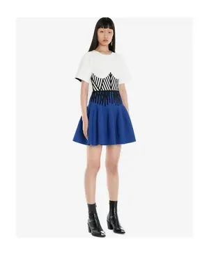 Alexander McQueen A Girdle Mini Dress
