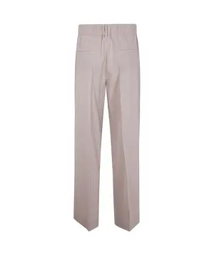 P.a.r.o.s.h Pleated Wool Trousers - Gray