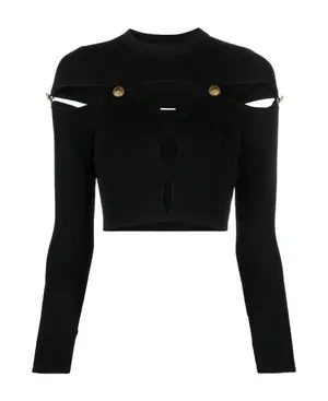 Versace Cut Out Sweaters For Women