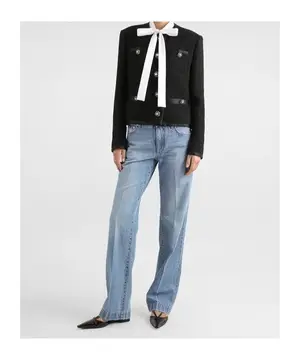 Dolce & Gabbana Pressed Pleat Loose Jeans