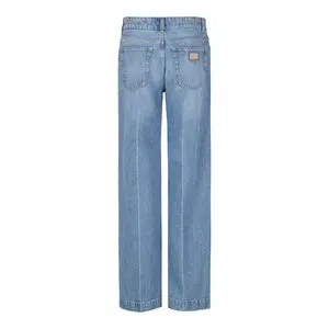 Dolce & Gabbana Pressed Pleat Loose Jeans