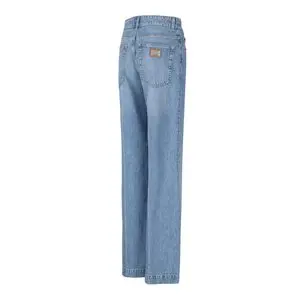 Dolce & Gabbana Pressed Pleat Loose Jeans