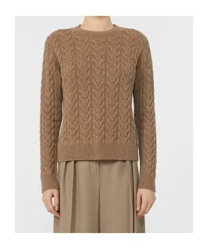 Max Mara Aramis Crewneck Jumper - Camel