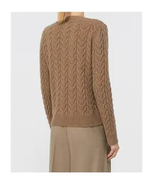 Max Mara Aramis Crewneck Jumper - Camel