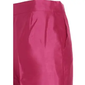 Max Mara Silk Quarter Pants