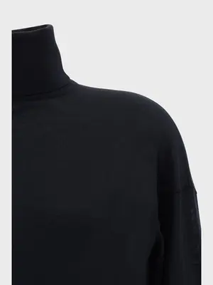 Saint Laurent Knitted Turtleneck Jumper