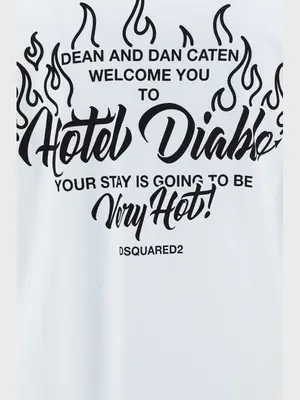 Dsquared2 Logo Printed Crewneck T-shirt
