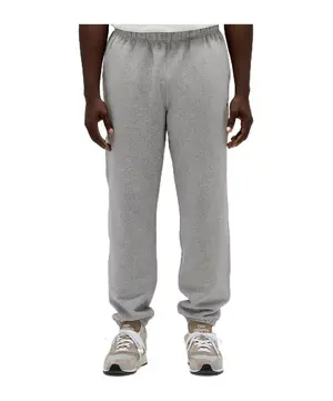 NEW BALANCE Logo-embroidered Sweatpants - Grey