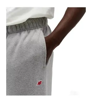 NEW BALANCE Logo-embroidered Sweatpants - Grey