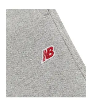 NEW BALANCE Logo-embroidered Sweatpants - Grey