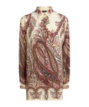 Etro Long Sleeved Paisley Patterned Shirt