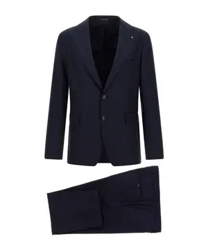Tagliatore Two Piece Tailored Suit - Blue