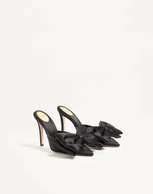 Valentino Garavani Yolande Satin Mule 105mm
