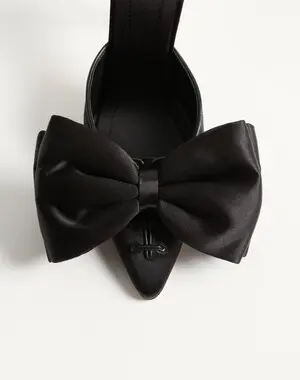 Valentino Garavani Yolande Satin Mule 105mm