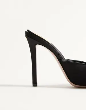 Valentino Garavani Yolande Satin Mule 105mm