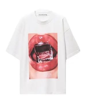 Alexander Wang Graphic Print Crewneck T-shirt - No