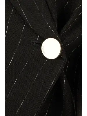 Sportmax Asymmetrical Tailored Blazer - Black