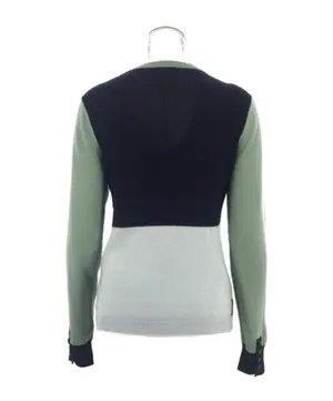 Emporio Armani Color Blocked V-neck Sweater