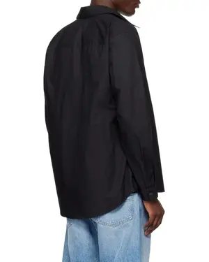 DIESEL® S-simply-d Cotton Shirt - Black