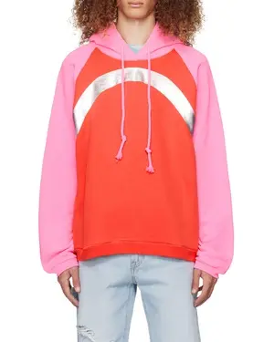 ERL Long Sleeve Drawstring Hoodie - Orange