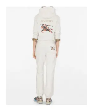 Burberry Elasticated Waist Pants With Equestrian Knight Design
